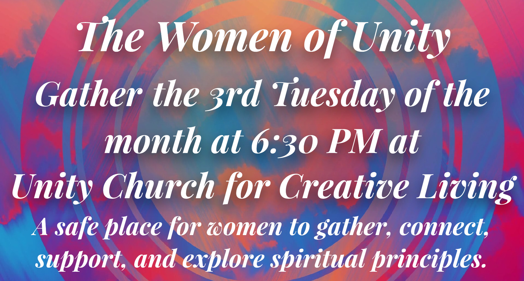 Women of Unity | Unity Church for Creative living